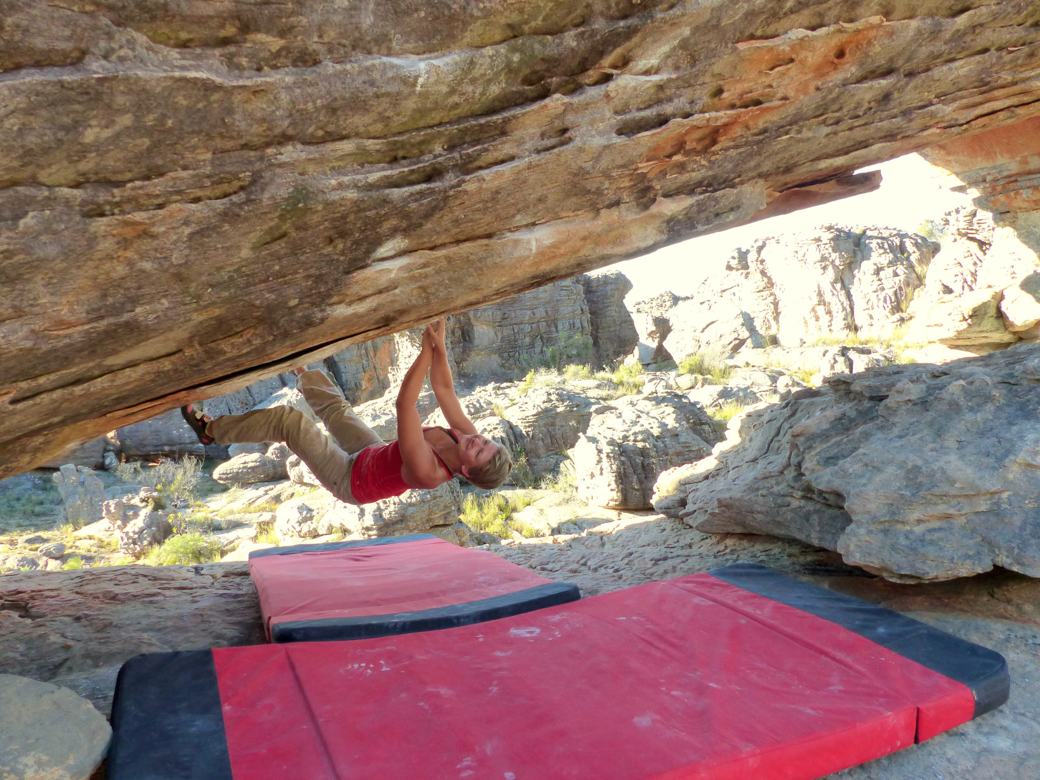 Friederike Petri | Mantle Climbing