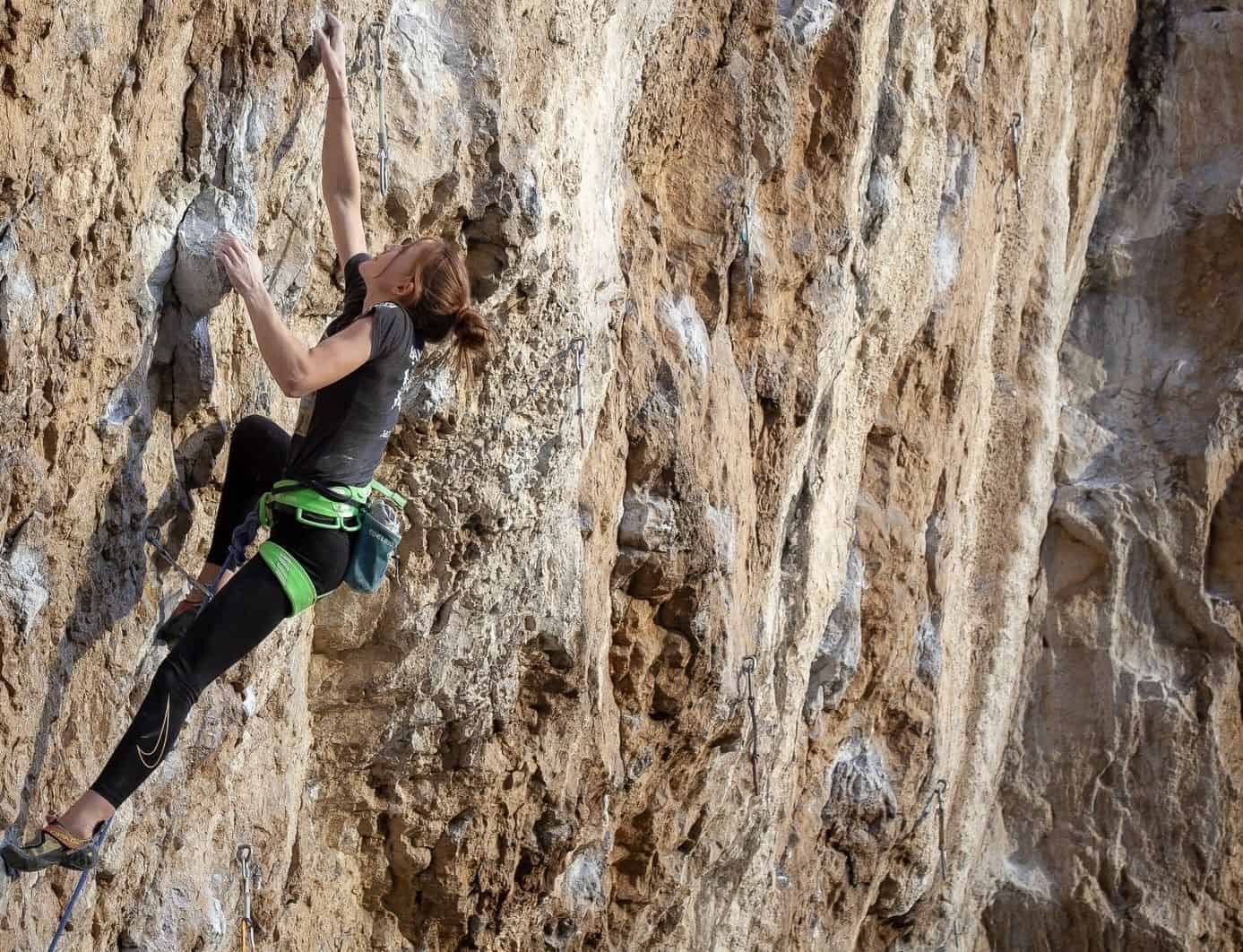 Paula Mayer-Vorfelder | Mantle Climbing